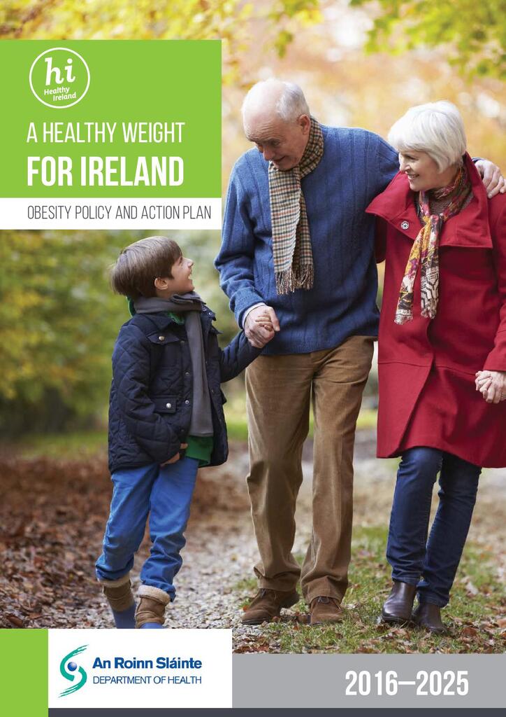 Obesity Policy and Action Plan Healthy Ireland | Dental Health Foundation